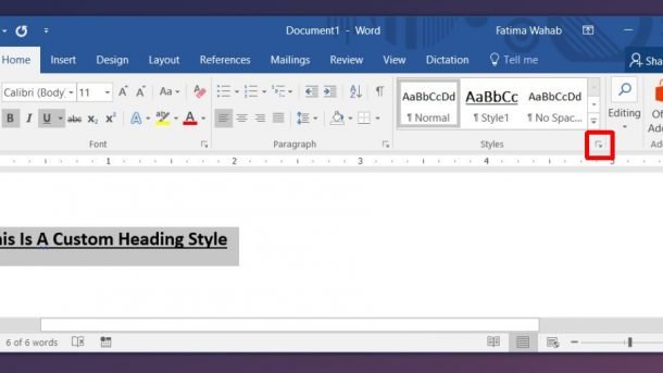 Como criar estilos de título personalizados no MS Word - etechpt.com