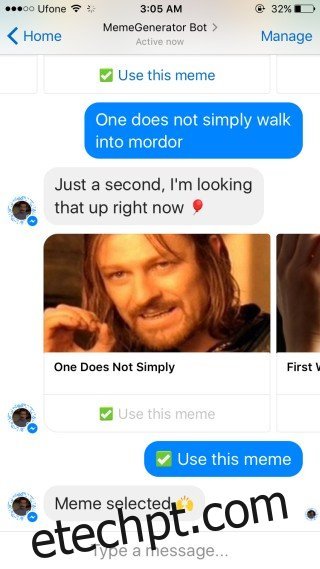 Como criar e compartilhar memes de dentro do Facebook Messenger ...