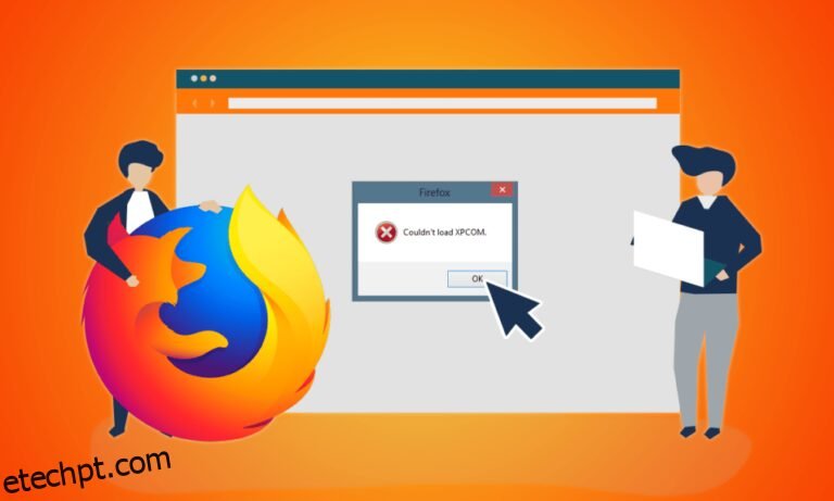 Corrigir o erro do Mozilla Firefox não pôde carregar o XPCOM no Windows ...