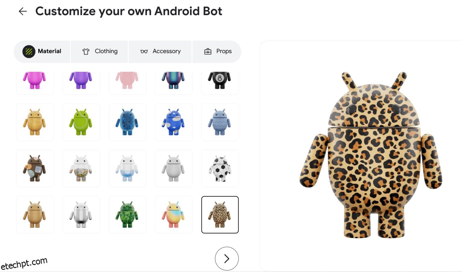 Agora você pode criar seu próprio mascote Android personalizado ... Agora você pode criar seu próprio mascote Android personalizado ...